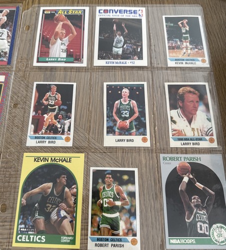 Lot Of 18 Cards Includes 1991-92 NBA Hoops Larry Bird USA Dream Team ...