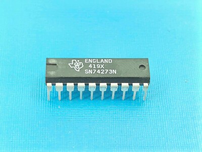 2 X GENUINE SN74273 T.I. OCTAL FLIP FLOP 74273 DIP-20 IC | eBay
