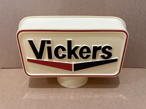 Vickers Gas Pump Globe Service Station Island Decor Light New Old Stock ...