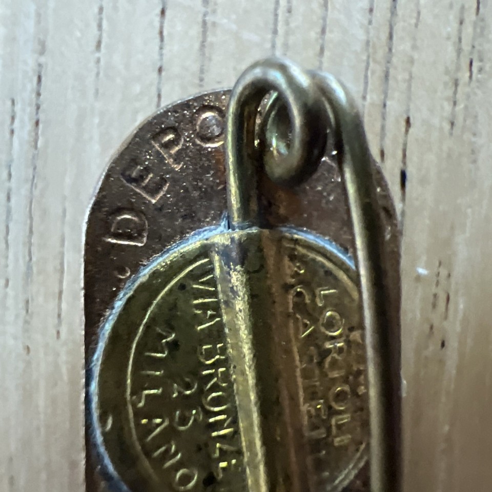 Vintage Pre WW2 1922-1943 Italian PNF Fascists Enamel Badge By F.M ...