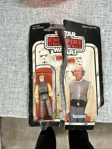 Vintage Star Wars Lobot The Empire Strikes Back Figure 1977 Ripped In ...