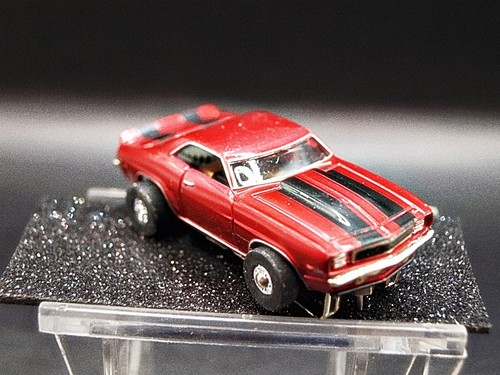 Aurora MM Inc T-Jet '69 Camaro Red/Bur NOS Body & ChassisTest 2 | eBay