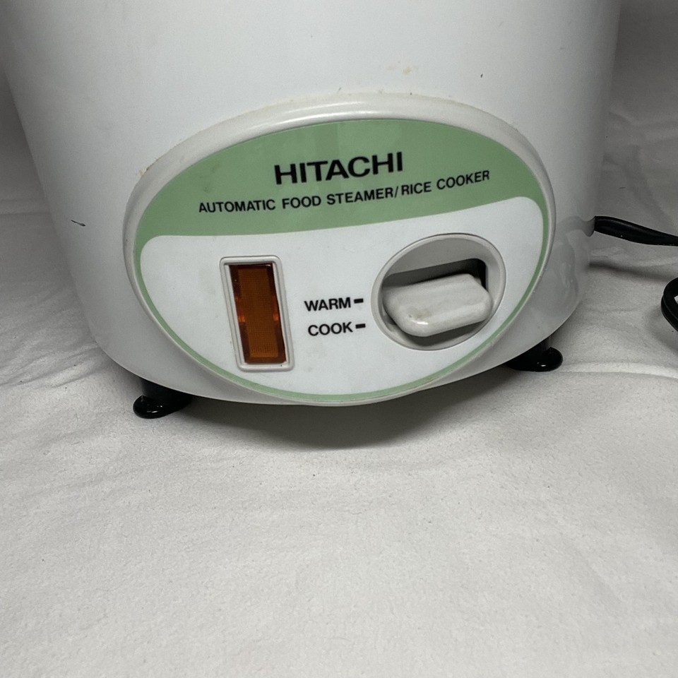 Hitachi Rice Cooker and Vegetable Steamer RD-4056PB 5.6-Cup Cleaned and ...