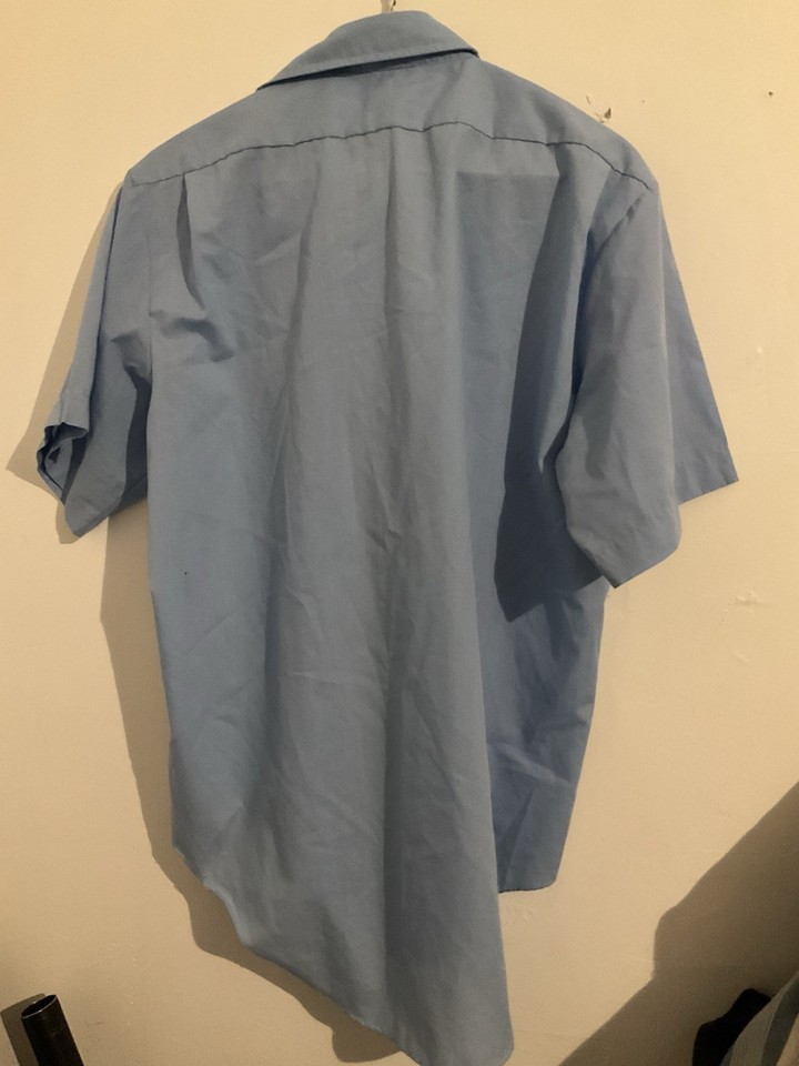 Mr Wilson vintage permanent press short sleeve button shirt chest 23 ...