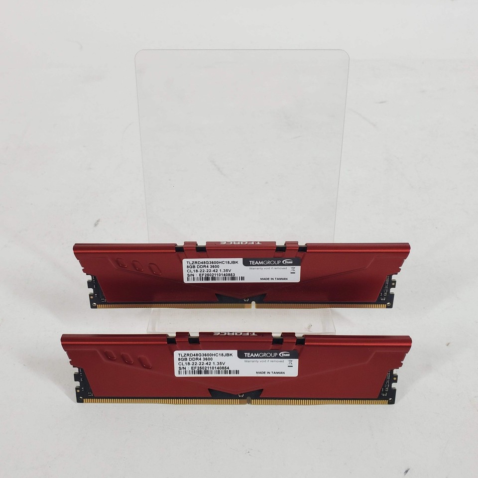 TeamGroup Tforce Vulcan Z 16GB (2x8GB) RAM DDR4 2400MHz ...