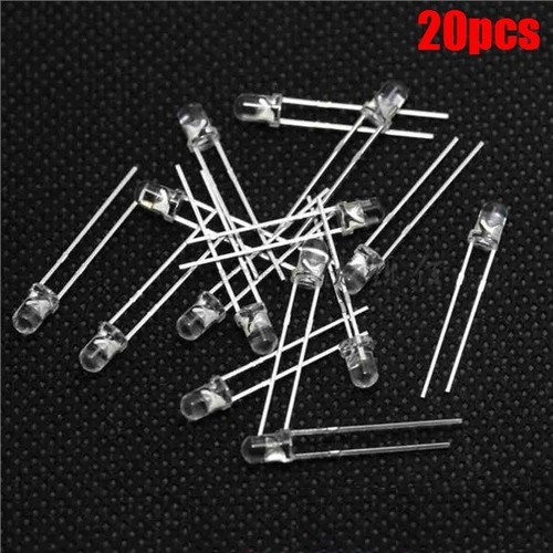 20Pcs 3Mm Ir Infrared Led 850Nm Lamp High Power New Ic wq | eBay