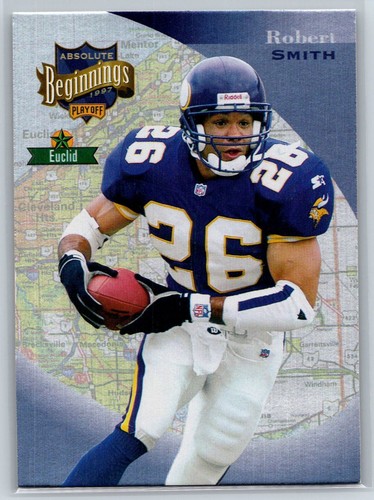 1997 Playoff Absolute Beginnings Robert Smith Minnesota Vikings #125 | eBay