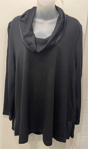 TAKING SHAPE Bamboo, Black Ponte Lexi Top -18-NWT | eBay