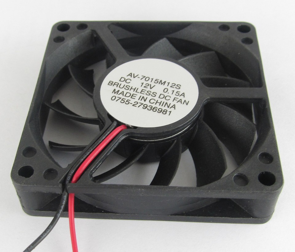 1pc 70x70x15mm 7015 70mm 5V 12V 24V 2pin fanBrushless DC Cooling Fan | eBay