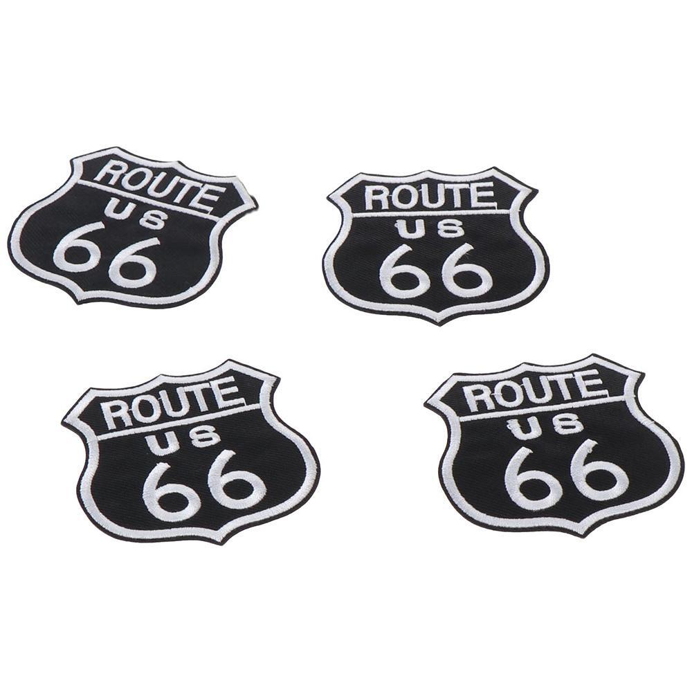 20Pcs US Route 66 Applique Shape Clothing Iron-on Embroidered Patch ...