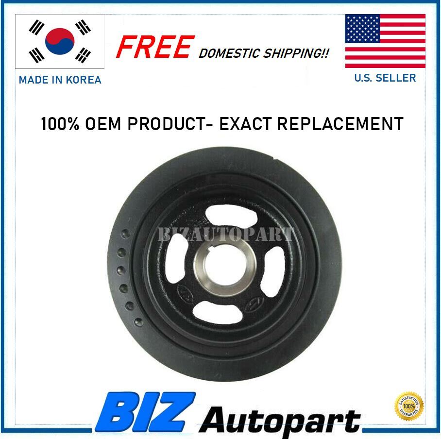 OEM Crankshaft Damper Pulley Balancer for 2004-2012 HYUNDAI KIA 2.0L ...