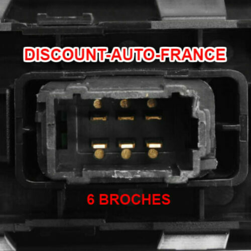 platine interrupteur leve vitre peugeot 207 - coté passager 6554QL ...