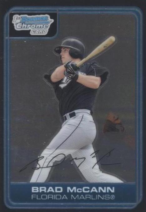 2006 Bowman Chrome - Prospects Brad McCann #BC83 (RC) for sale online ...
