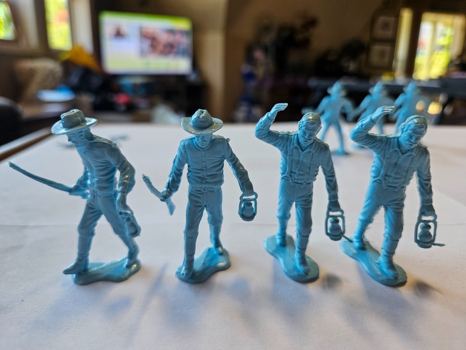 MARX Recast TV Western Character Rifleman 1/32 Scale 54mm - 62 Figures ...