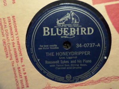 BLUEBIRD 78 RECORD 0737/ROOSEVELT SYKES/THE HONEYDRIPPER/HIGH PRICE ...