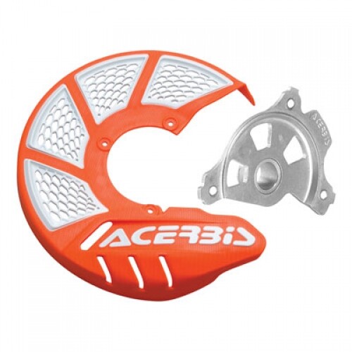 Acerbis X-Brake Vented Front Disc Cover with Mounting Kit 16 KTM Orange ...