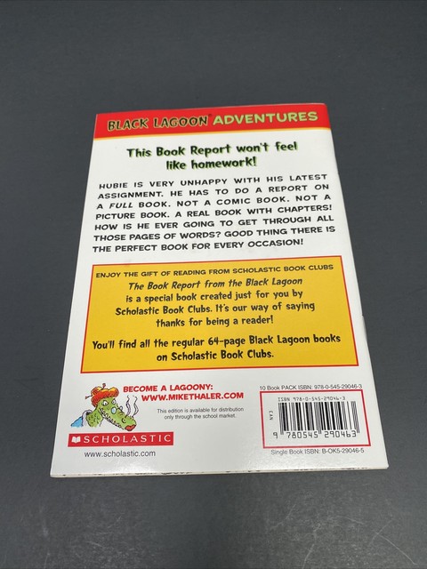 The Book Report from the Black Lagoon by Jared D. Lee and Mike Thaler ...