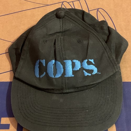 VINTAGE COPS TV Show Snapback Hat Fox Reality Show Black Cap C.O.P.S | eBay