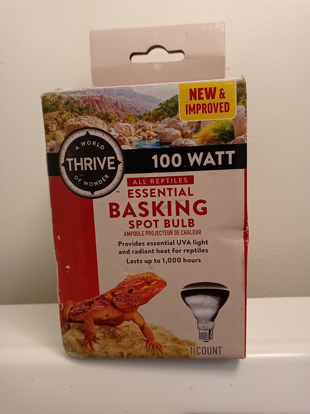 Thrive All Reptiles Essential Basking Spot Bulb 100 Watt for sale ...