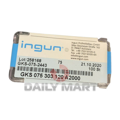 100PCS/New In Box INGUN GKS075 303 120 A2000 Test Probe Cup Head | eBay