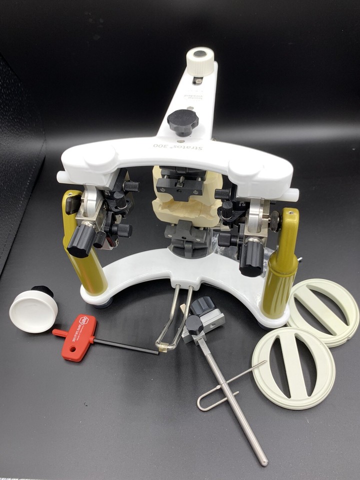 Stratos 300 Dental Articulator New - Ivoclar with Noplast Mounting | eBay