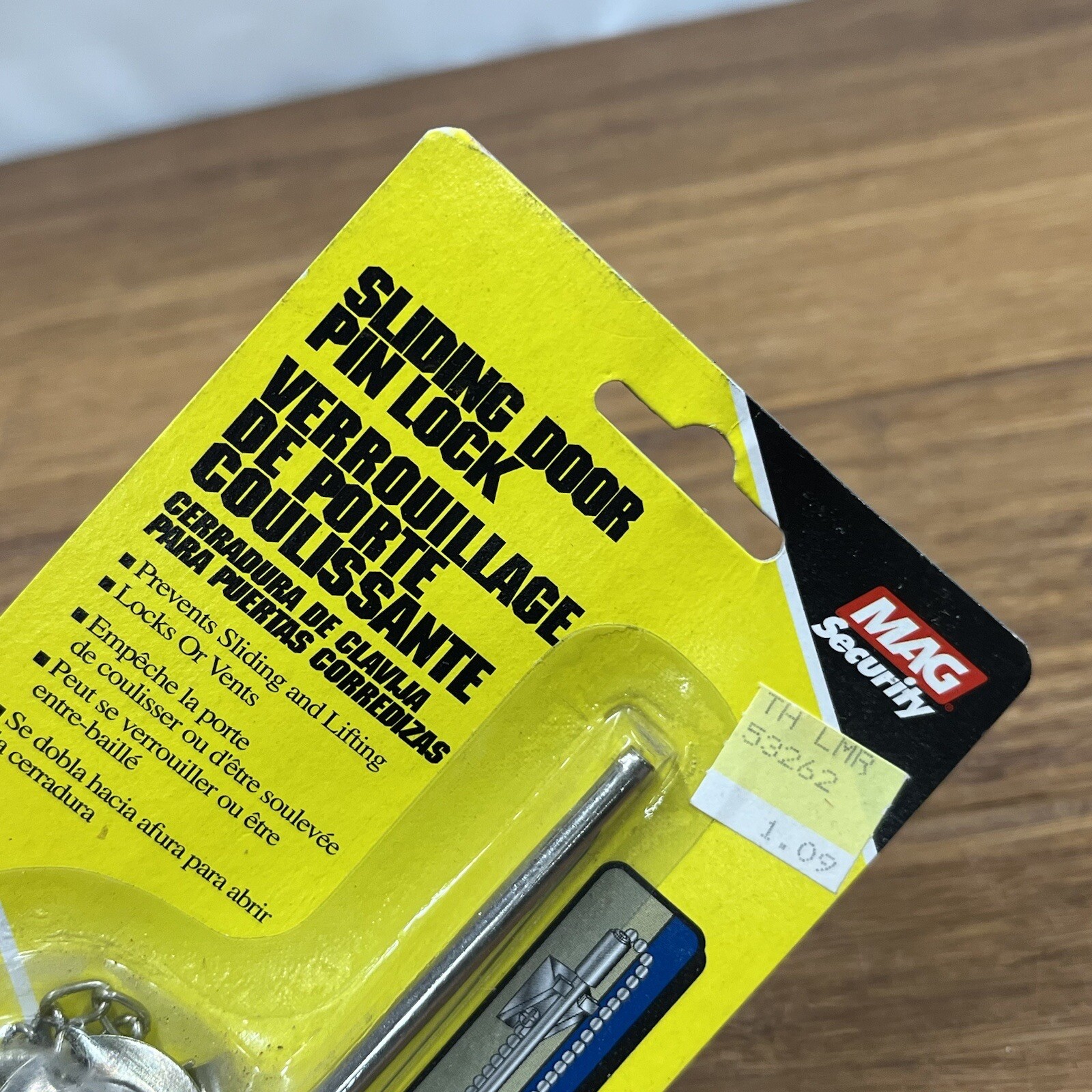 MAG SECURITY 8752 SLIDING DOOR PIN LOCK New Nos on Card Home Security | eBay