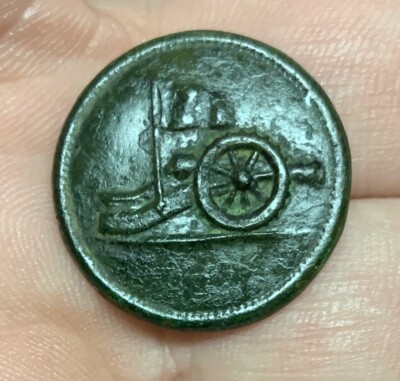 American Revolutionary War Continental Artillery Officers Coat Button ...