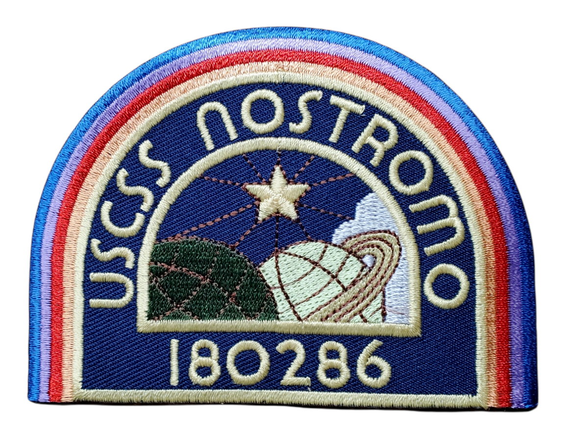 DELUXE ALIEN Movie- USCSS Nostromo Enlisted Embroidered 4" Patch Set of ...
