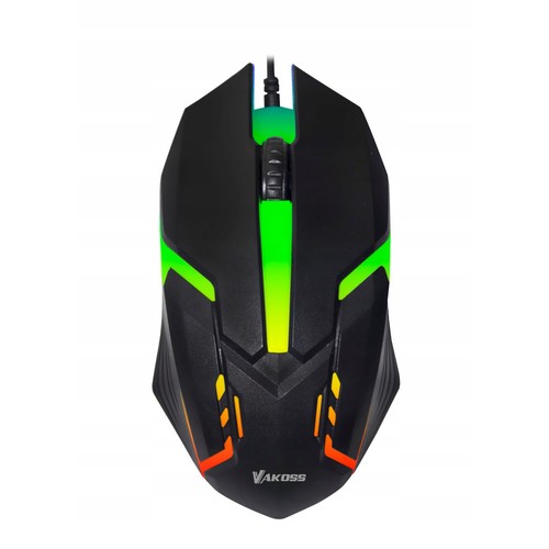 Souris gaming universelle Vakoss USB rétroéclairée RGB 1000dpi TM-5133K ...