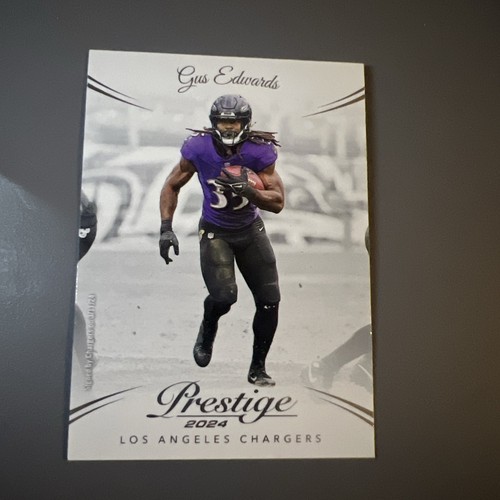 Gus Edwards 2024 Panini Prestige ravens Football Card | eBay