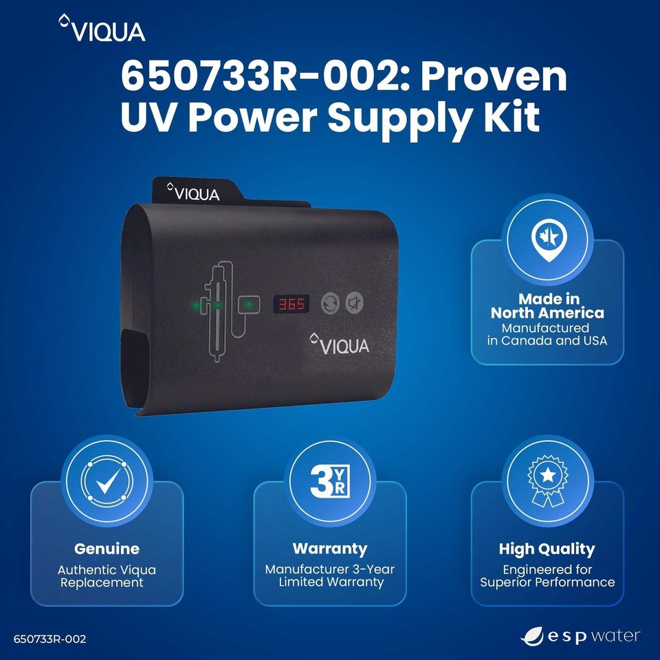 VIQUA 650733R-002 UV Controller Kit for D4, D4-V, C4, B4, IHS | eBay