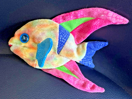 Ty Beanie Baby Aruba Angel Fish Plush Retired 2000 Stuffed Animal ...