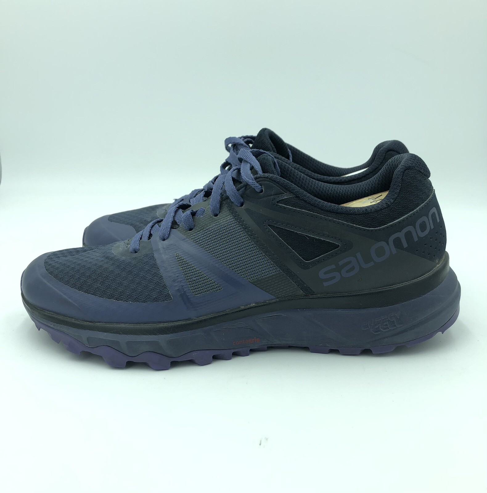 Salomon Trailster Womens 10 Blue Gray Athletic Trail … - Gem
