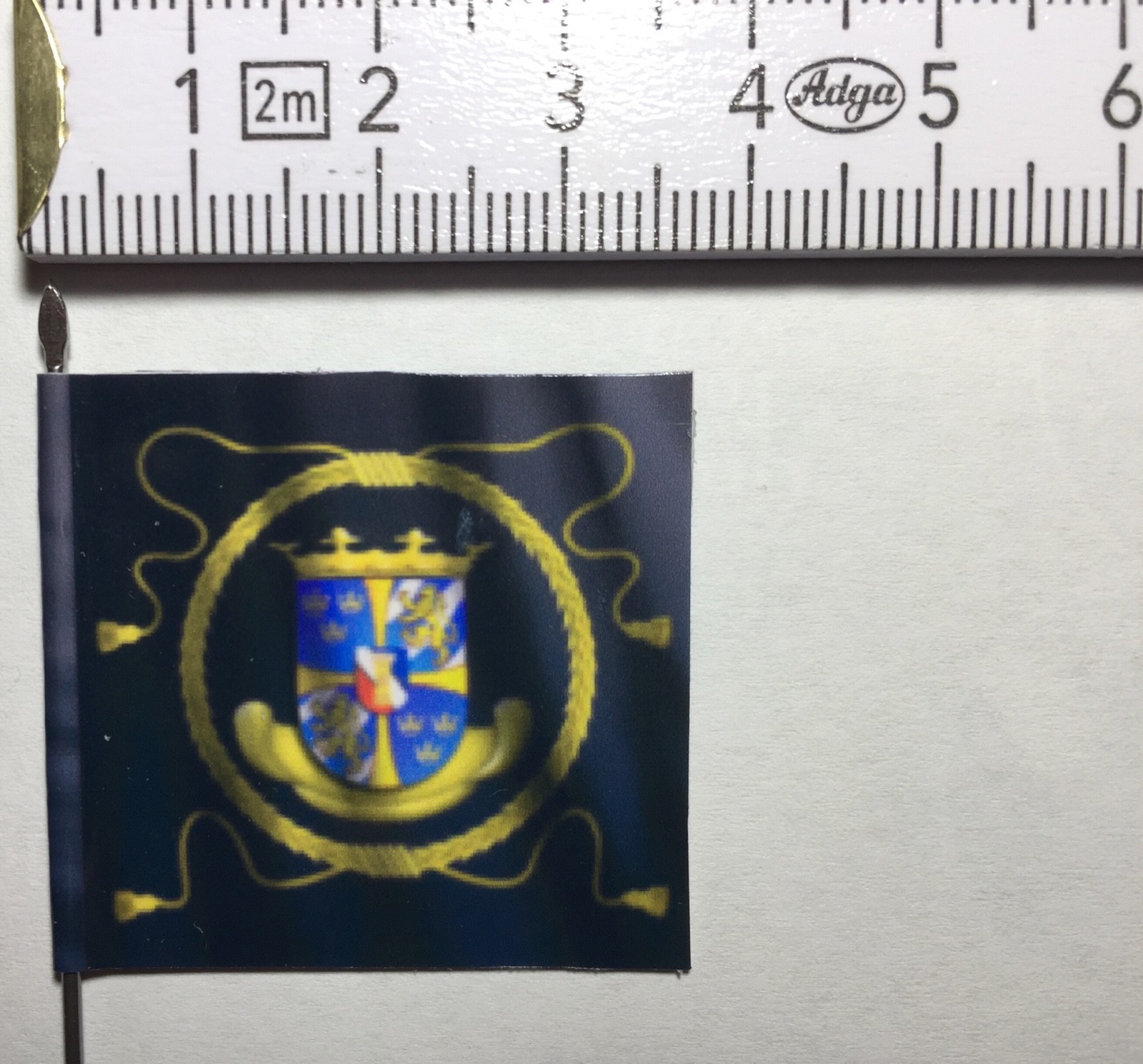 129) 1x 25/28mm Thirty Years War TYW Protestant Swedish King‘s ...