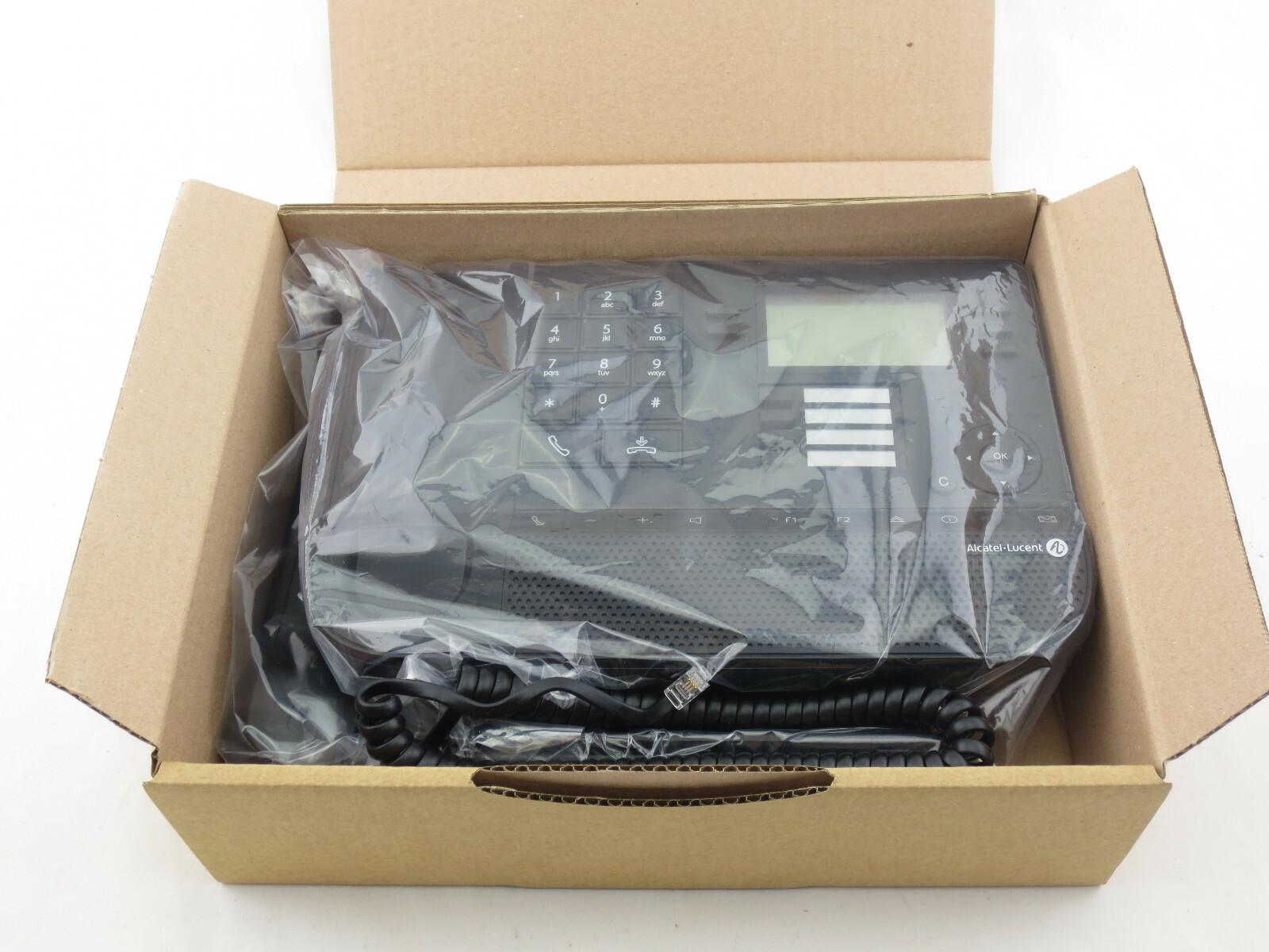 Alcatel Lucent 8028 Premium DeskPhone Systemtelefon Telefon schwarz ...