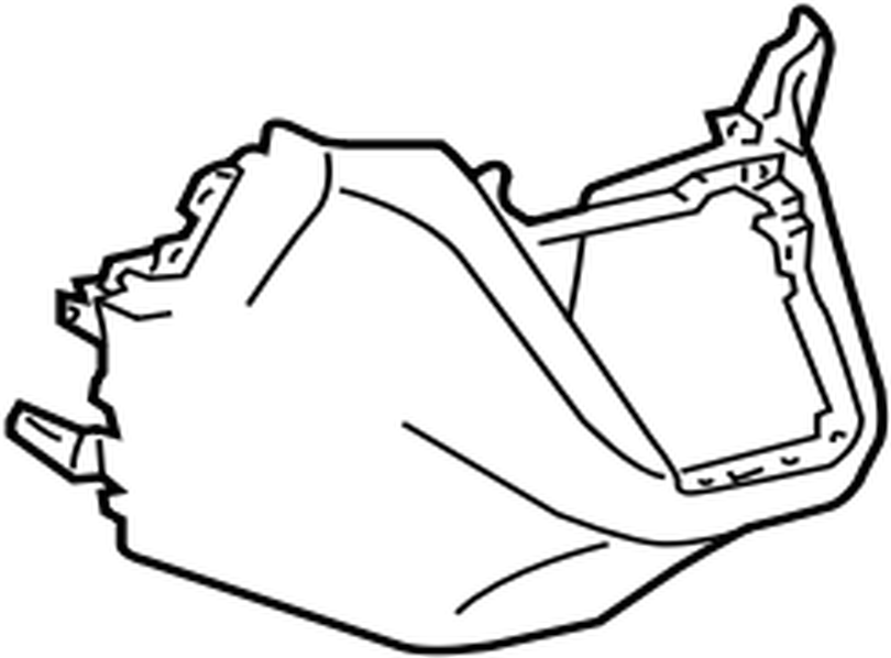 55434-48040-B0 Toyota Panel, instrument panel finish, lower center ...