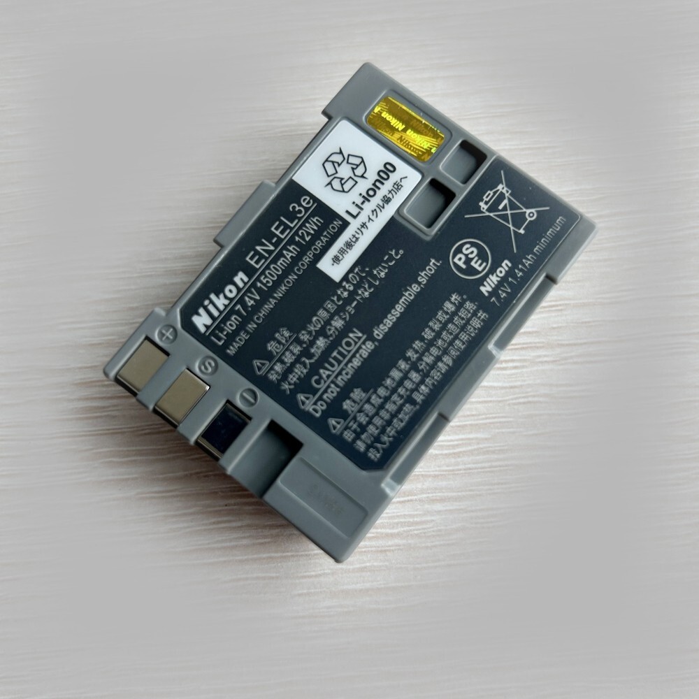 New Original EN-EL3e Battery For Nikon D50 D70 D70s D80 D90 D100 D200 ...