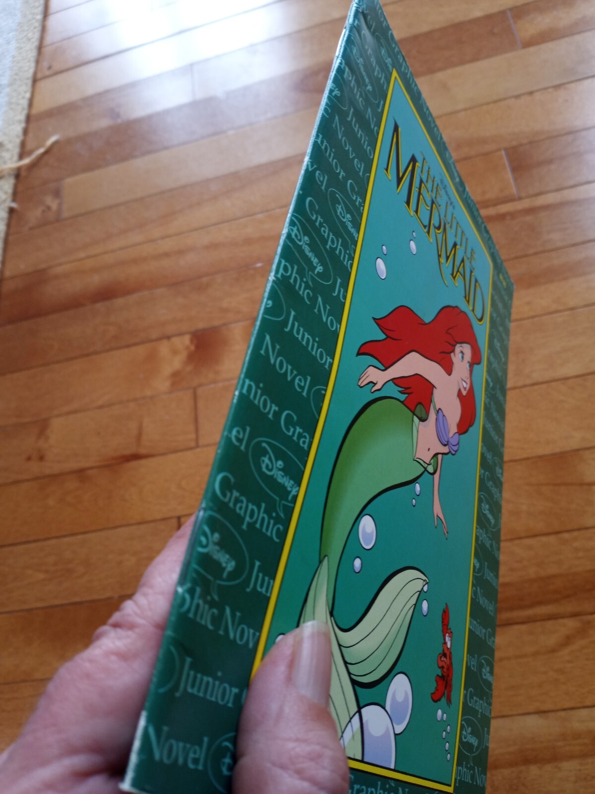 Disney's The LITTLE MERMAID Junior GRAPHIC NOVEL by Disney Comics 1992 ...