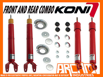 KONI ADJUSTABLE F&R LOWERED SHOCK ABSORBERS FOR FORD FALCON EA EB ED EF ...