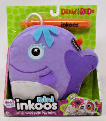 Mini Inkoos with Washable Markers Whale | eBay