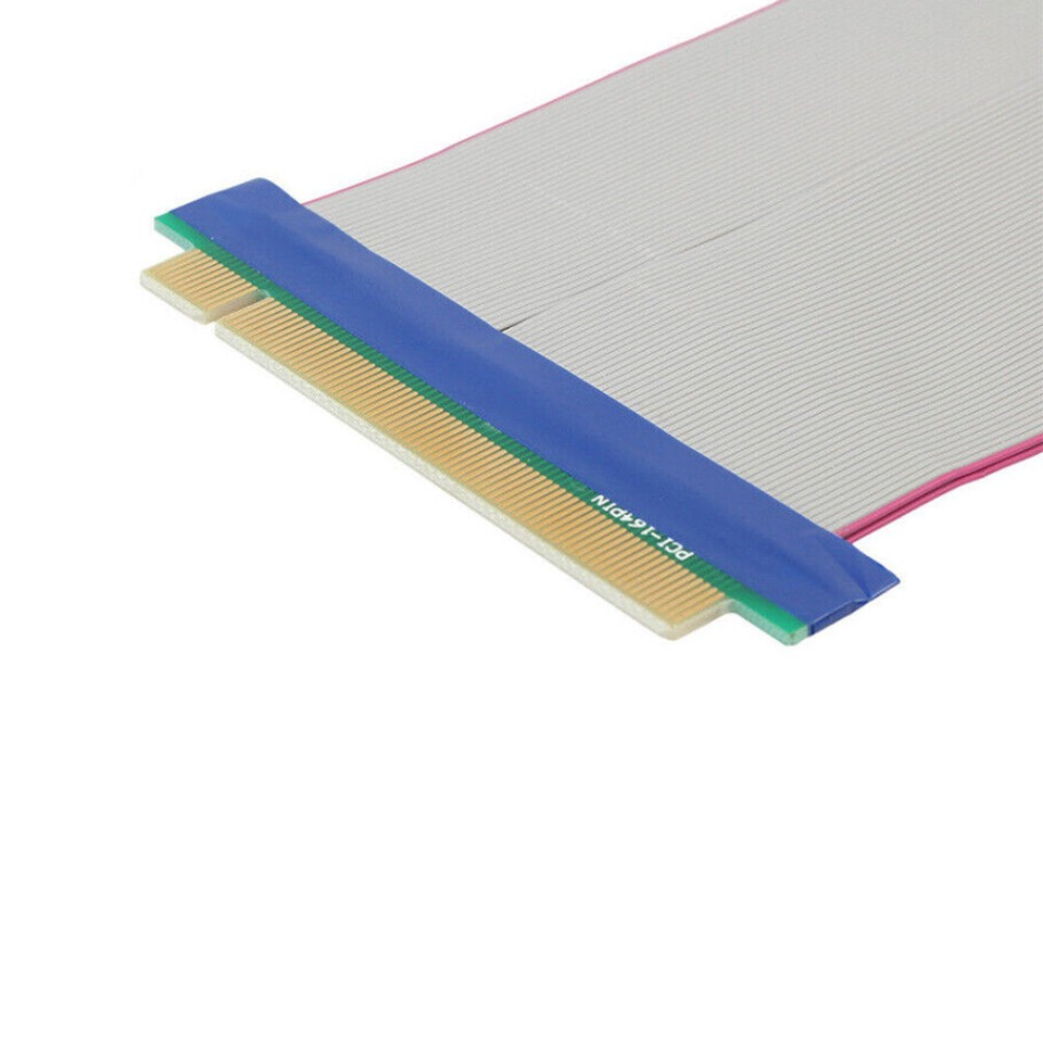 US 1 Pc PCI-E Express 16X-16X Power Riser Extender Card Molex IDE ...