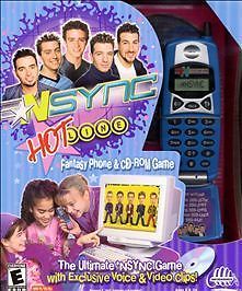 NSYNC Hotline Fantasy Phone and CD-ROM Game (PC, 2001) for sale online ...