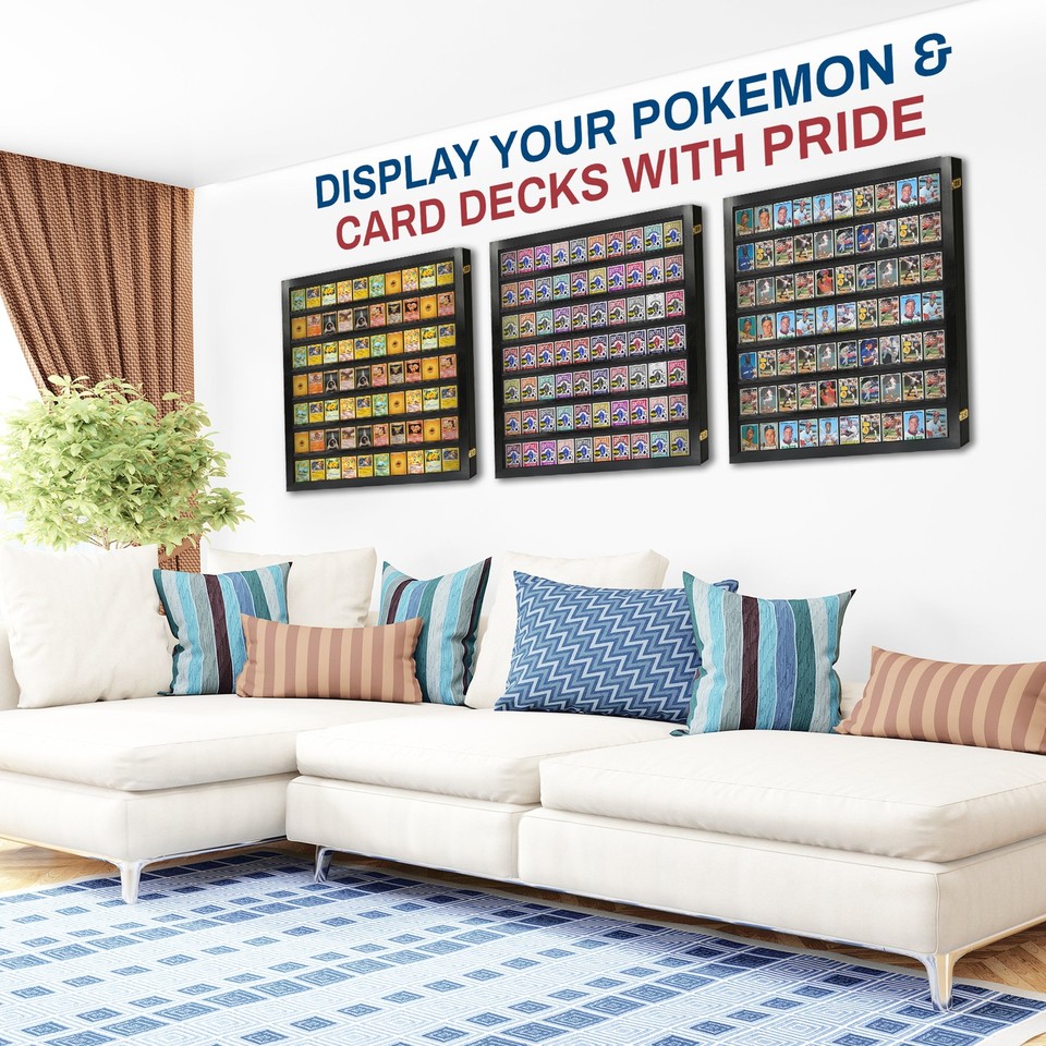 PENNZONI Acrylic Card Deck Display Case, Holds 70 Playing Card Decks | eBay