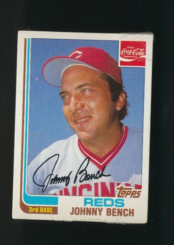 1982 TOPPS COCA COLA REDS TEAM SET sealed Johnny Bench Tom Seaver ...