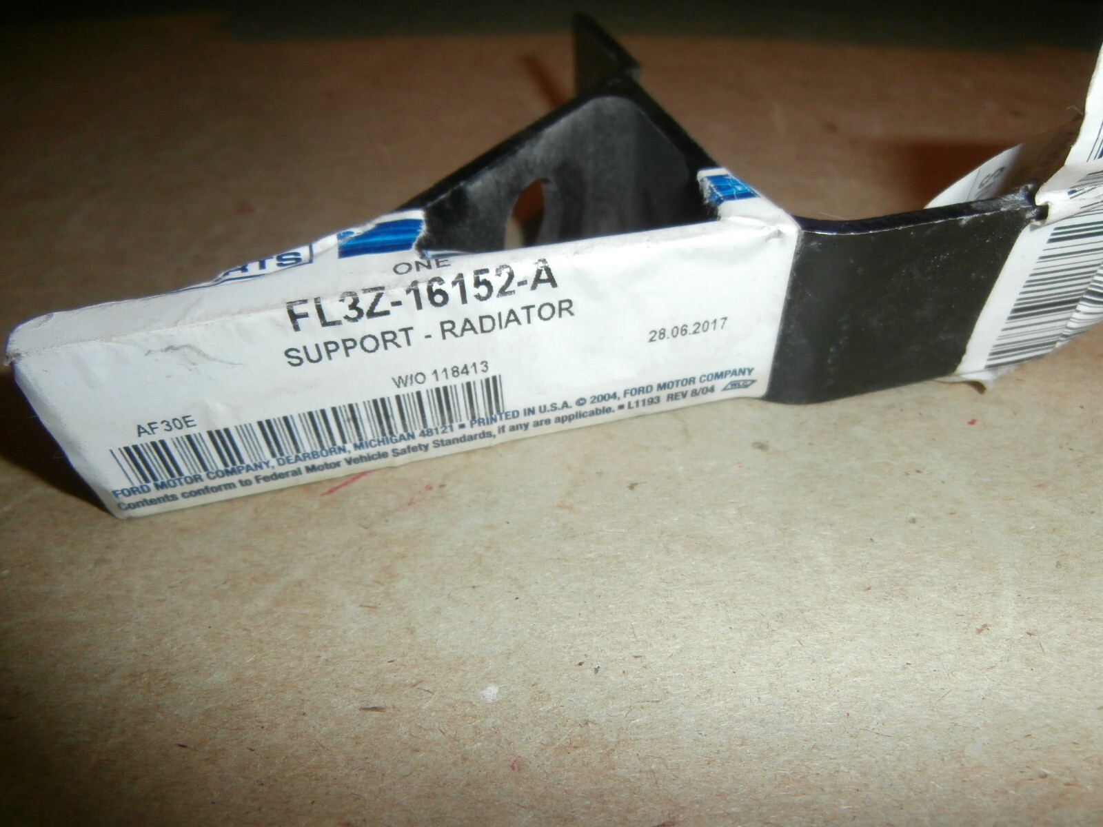 FL3Z-16152-A Ford Radiator Support Bracket | eBay