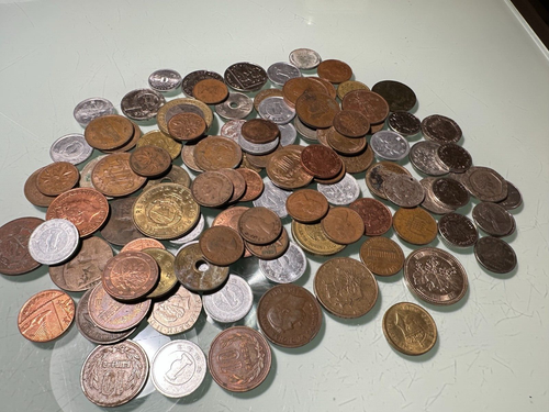 100+ FOREIGN COINS MOSTLY CANADIAN SOME SILVER NO RESERVE | eBay
