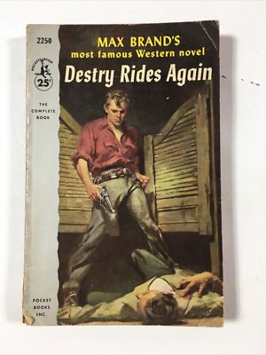 Destry Rides Again - Max Brand (Paperback, 1954) | eBay