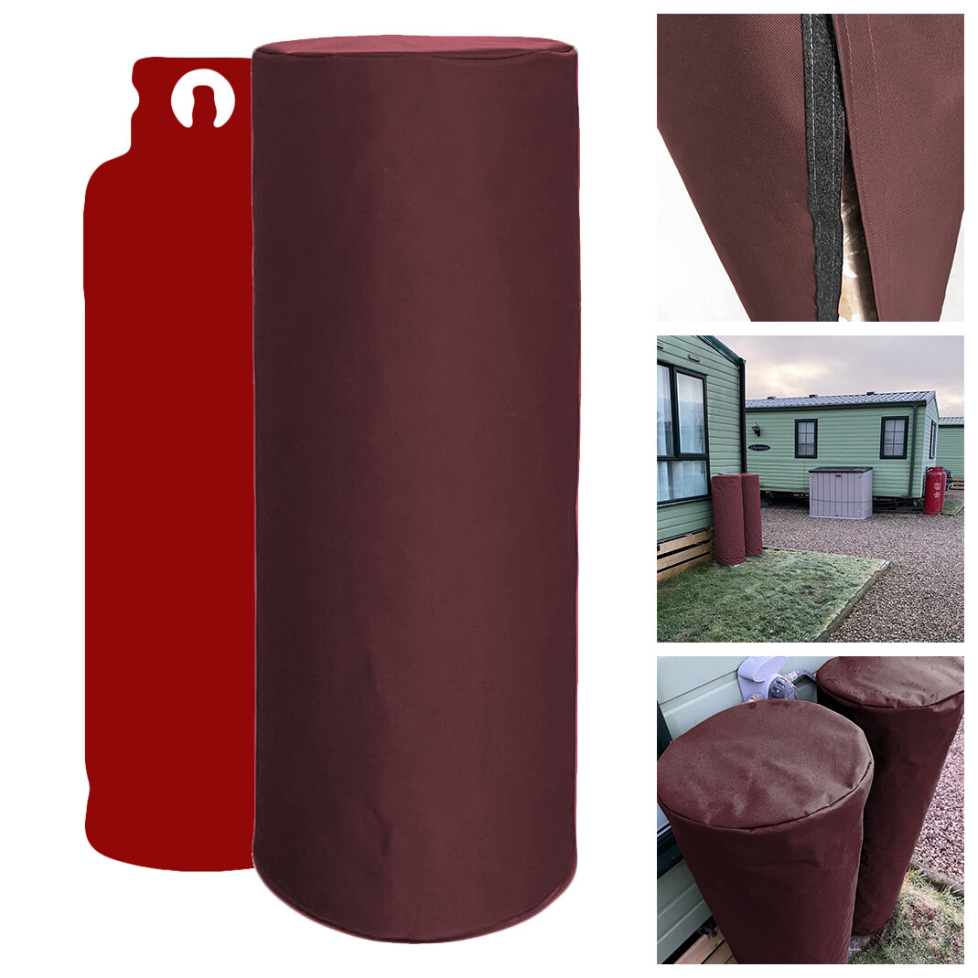 2 x Gas Bottle Cover for 47Kg Water and Weatherproof 6 Colours ...