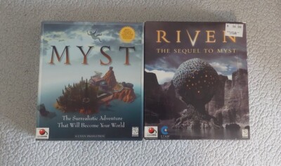 Myst & Riven Big Box PC Game Lot | eBay