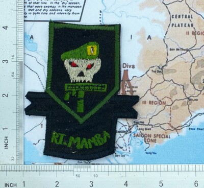Patch , US 5th Special Forces Group MACV-SOG RT MAMBA PATCH , t4-389 | eBay
